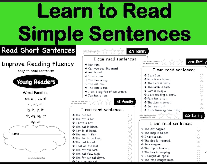 Reading Comprehension Practice for Kids- 5 Stories With Questions ...
