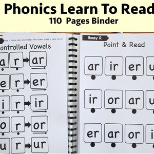 Phonics Book | Blending Words | Homeschool Resources for Kids | Phonics ...