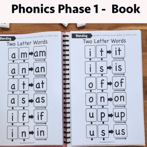 Phonics Book | CVC Words | Homeschool Resources for Kids | Phonics ...