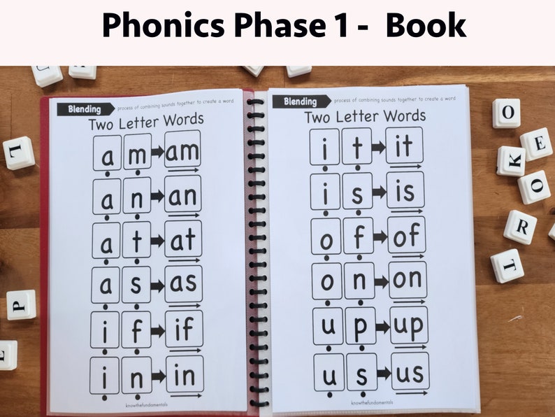 Phonics Book | CVC Words | Homeschool Resources for Kids | Phonics ...
