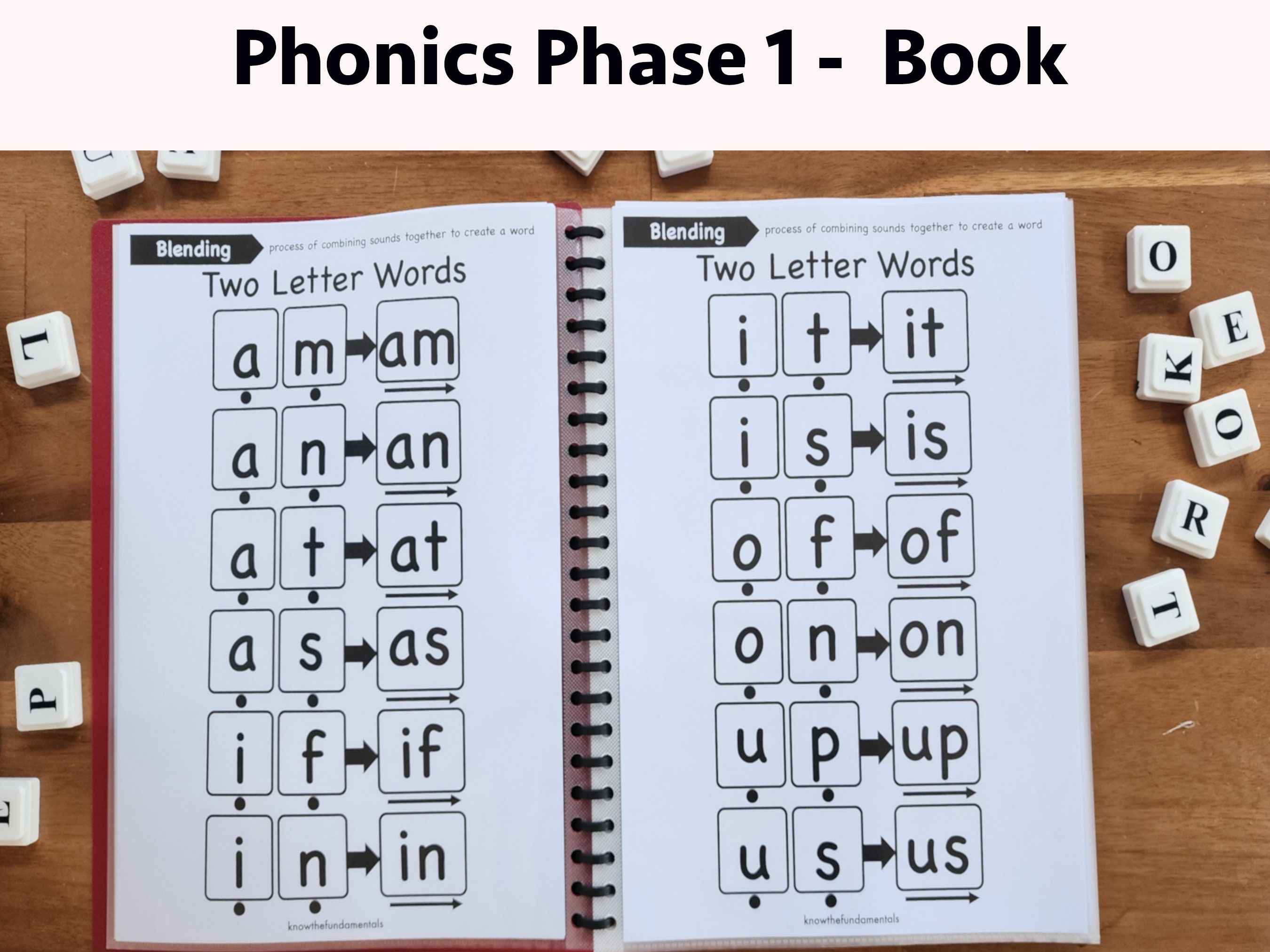 Phonics Book | CVC Words | Homeschool Resources for Kids | Phonics ...