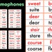 50 Homophones Flashcards | Homophones Printable Worksheet | NAPLAN ...
