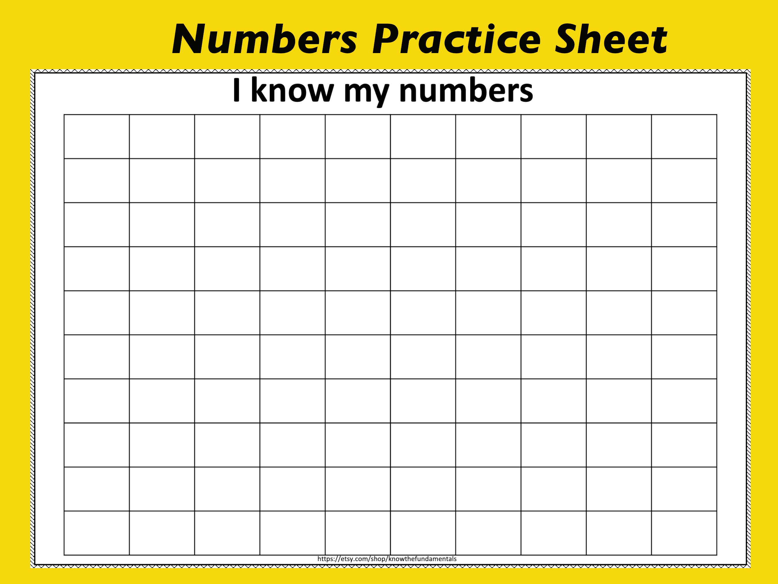 Fill in the Missing Numbers | Missing Numbers 1 to 100 | 1000's Chart ...