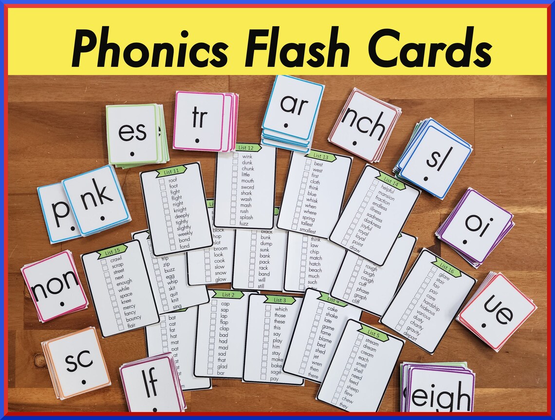 Phonics Flash Cards | Phonics Sounds Chart | Digraph | Kindergarten ...
