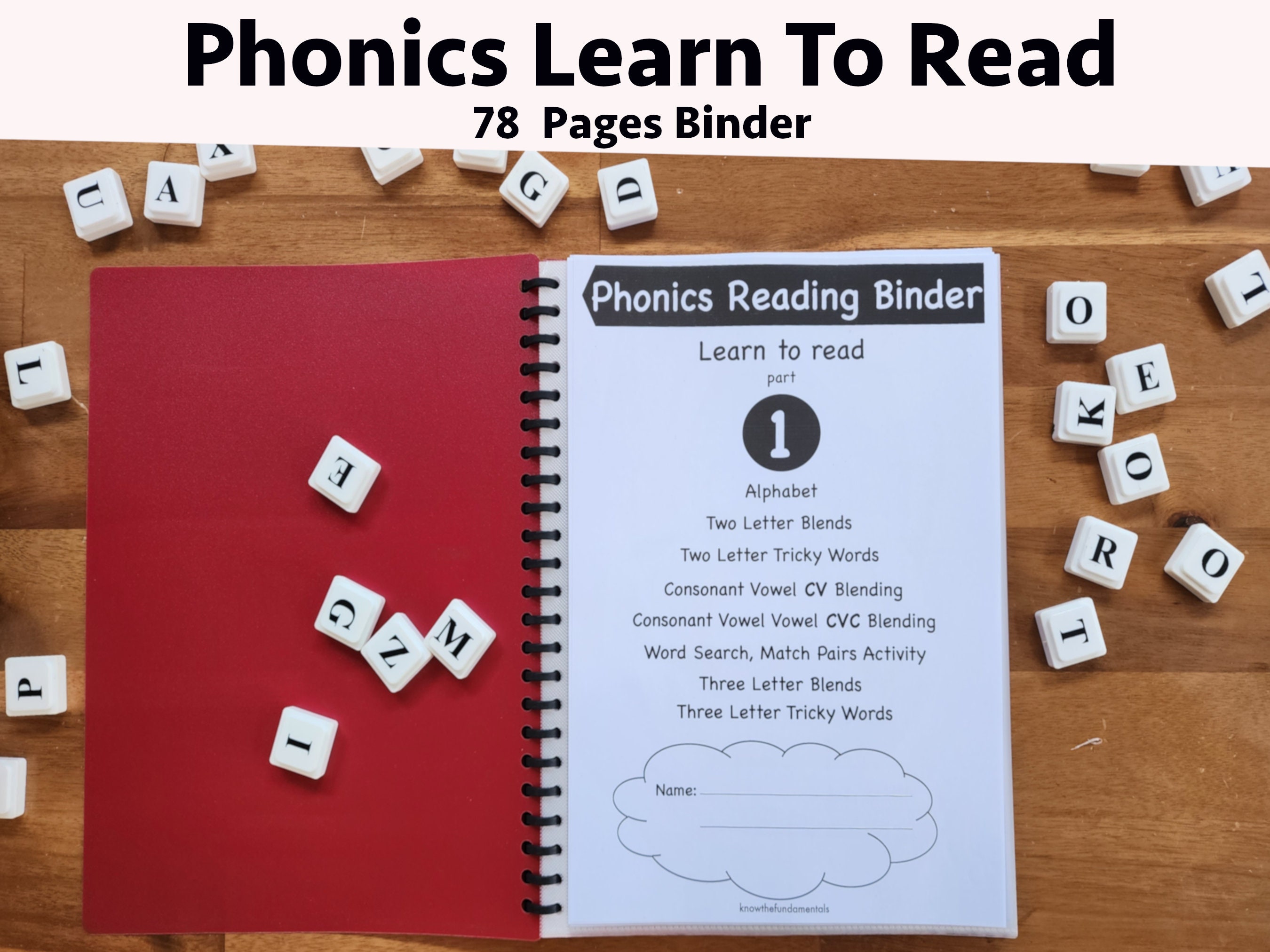 Phonics Book | CVC Words | Homeschool Resources for Kids | Phonics ...