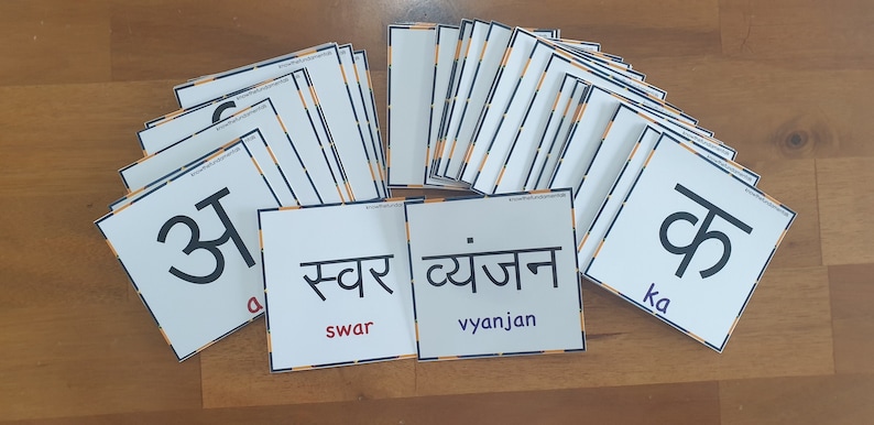 Hindi Alphabet Letters | Hindi Varnamala | Swar and Vyanjan Hindi ...