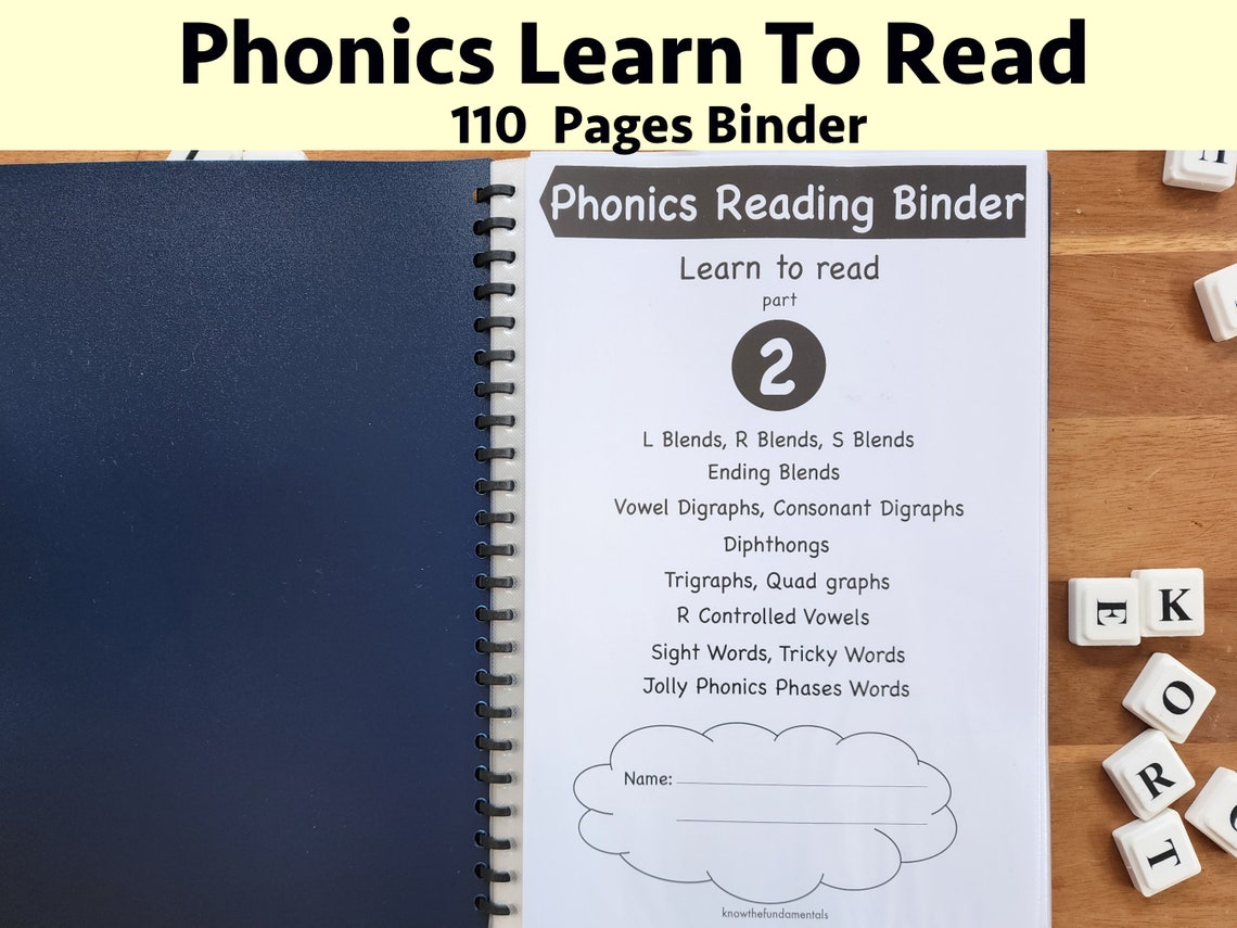 Phonics Book | Blending Words | Homeschool Resources for Kids | Phonics ...