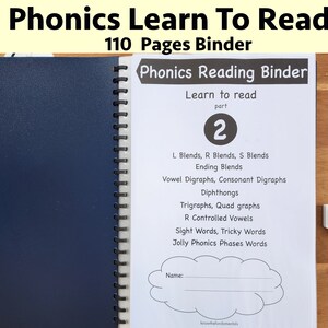 Phonics Book | Blending Words | Homeschool Resources for Kids | Phonics ...