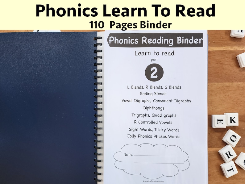 Phonics Book | Blending Words | Homeschool Resources for Kids | Phonics ...
