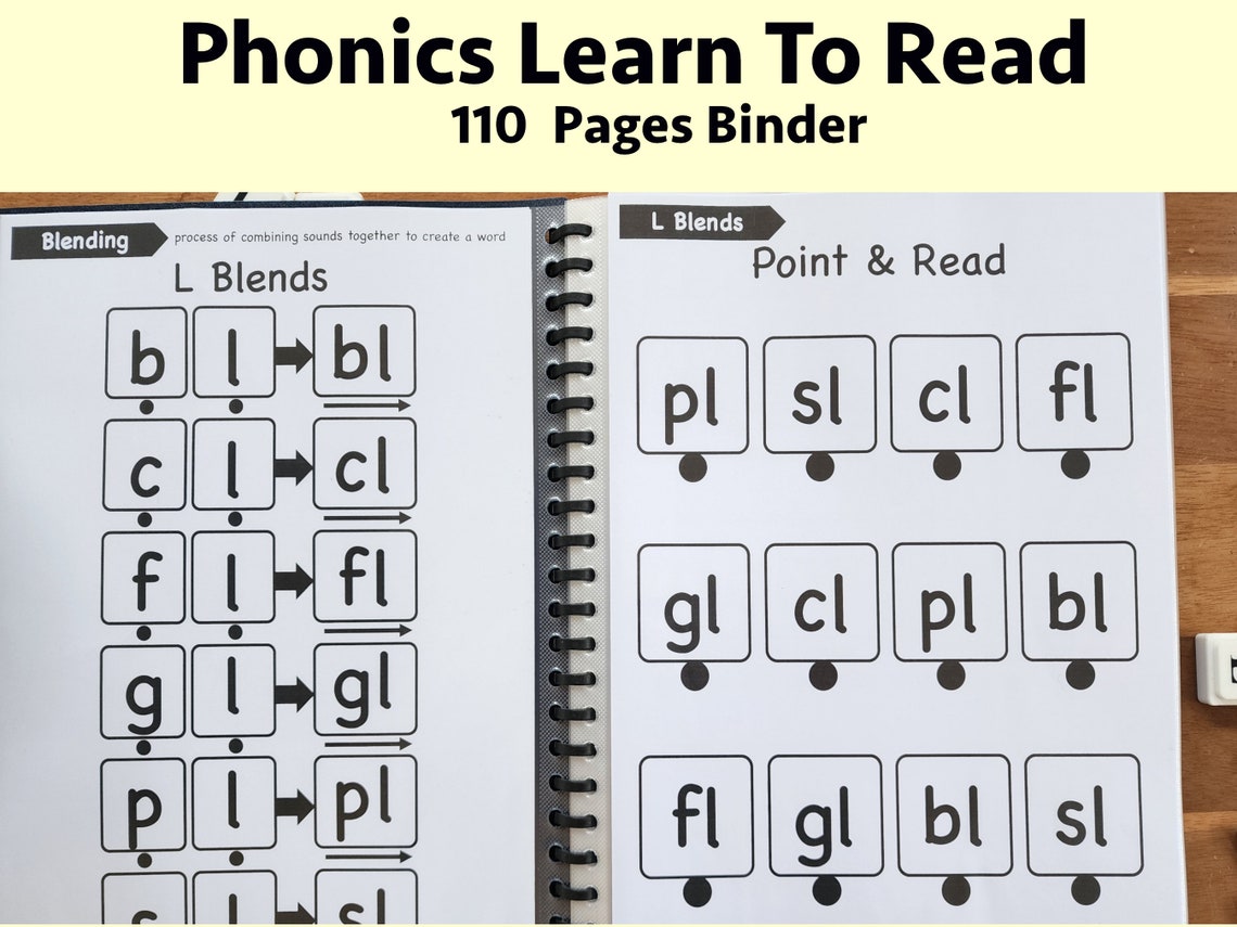 Phonics Book | Blending Words | Homeschool Resources for Kids | Phonics ...