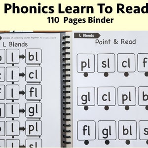 Phonics Book | Blending Words | Homeschool Resources for Kids | Phonics ...