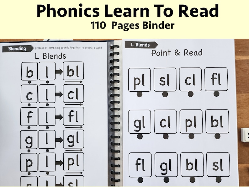 Phonics Book | Blending Words | Homeschool Resources for Kids | Phonics ...