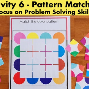 Kindergarten Activity Worksheets | Shapes Puzzles | Educational Games ...