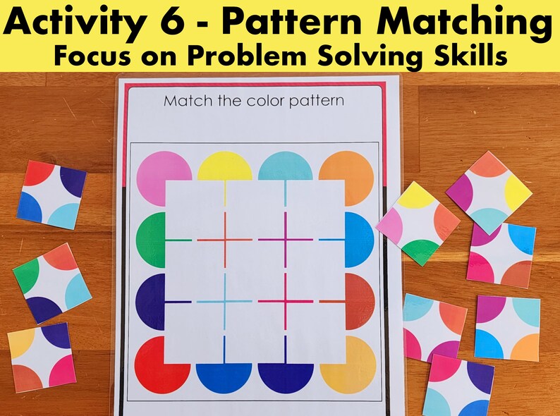 Kindergarten Activity Worksheets | Shapes Puzzles | Educational Games ...