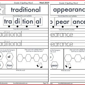 3rd Grade Spelling Worksheets | Spelling Activities | NAPLAN ICAS ...