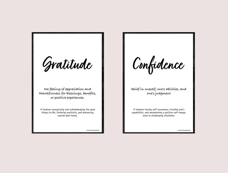 Positive Growth Mindset Motivational Posters Classroom Office School ...