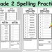 Grade 2 Spelling Vocabulary Year 2 Spelling Words to Practice - Sight ...