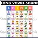Long Vowel Sounds Spelling Phonics Poster Printable Worksheet Phonics ...