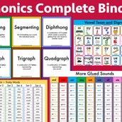Phonics Binder Reading Intervention Fluency Phonics Curriculum Book ...