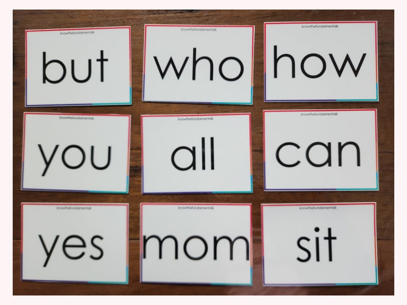 Three Letter Words Flashcards for Homeschooling, Prep and Kindergarten ...