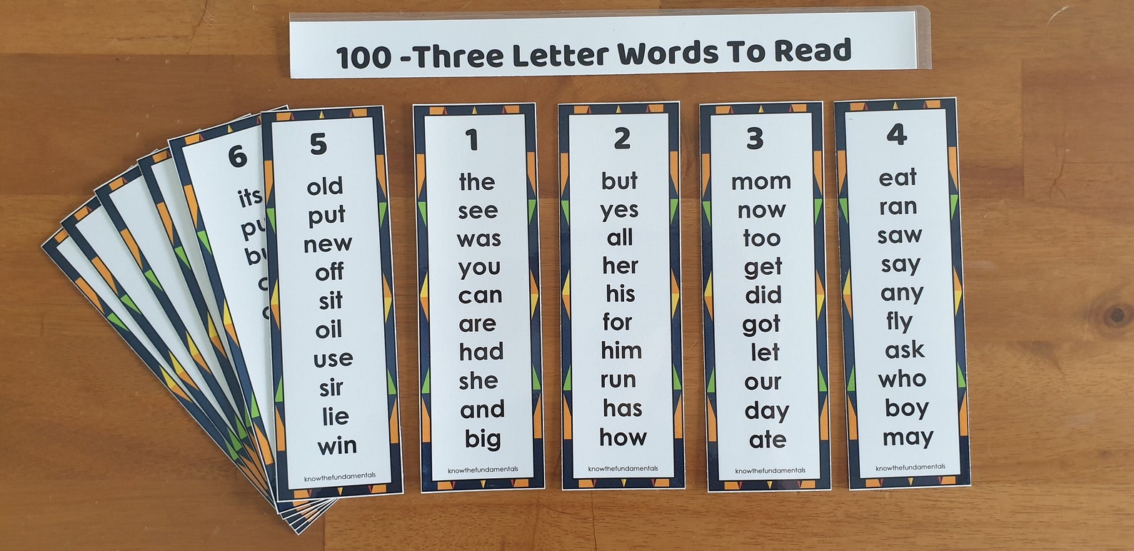 3 Letter Words, Three Letter Sight Words, Preschool, Kindergarten, 1st ...