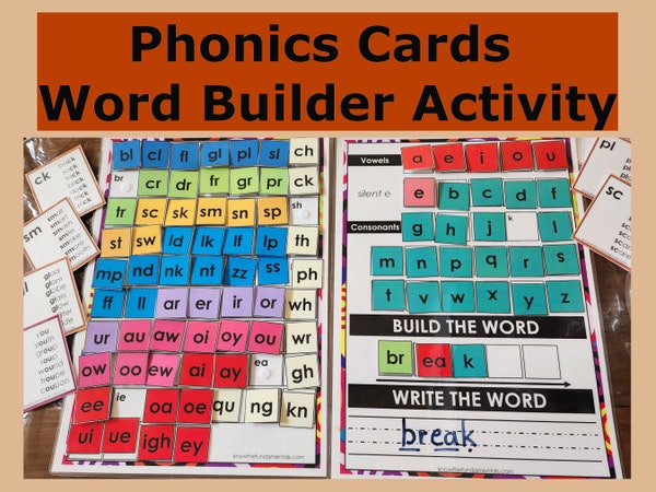 Phonics Binder Reading Intervention Fluency Phonics Curriculum Book ...