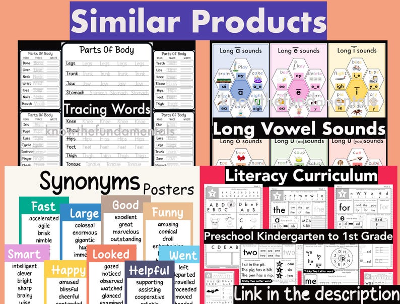 Blends and Digraphs Phonics Practice Worksheets Trace Classroom ...