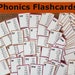 Phonics Cards Word Mapping Activity Spelling Game Alphabet Kindergarten ...