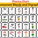 Vowel Team Chart, Blends & Digraphs Chart, Blends Chart, Digraphs Chart ...