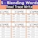 Blends and Digraphs Phonics Practice Worksheets Trace Classroom ...