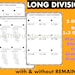 Division Worksheets for 3rd, 4th, and 5th Grade - Short and Long ...