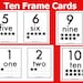 Number 1-10 Flashcards | Tens Frame | Pre-k Kindergarten Addition ...