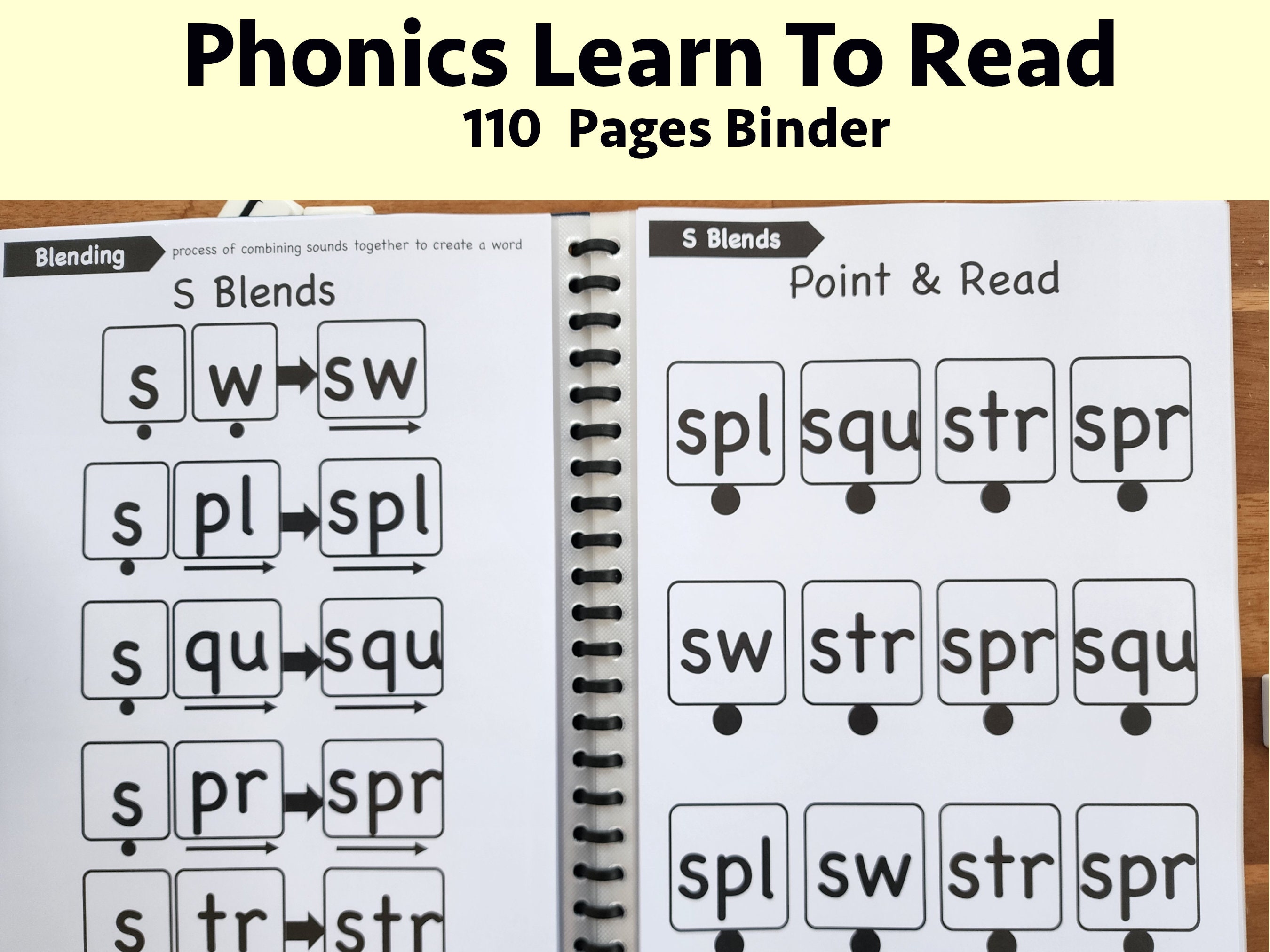 Phonics Book | Blending Words | Homeschool Resources for Kids | Phonics ...