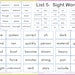 1000 Sight Words Flash Cards | Fry's First High Frequency Words ...