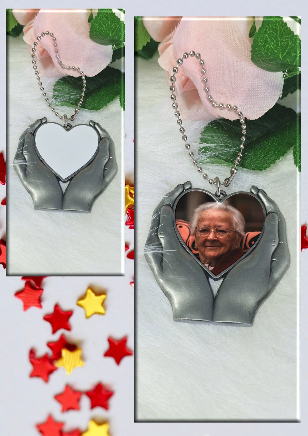 Photo Memorial Gifts Memorial Photo Ornaments Pet Memorial - Etsy