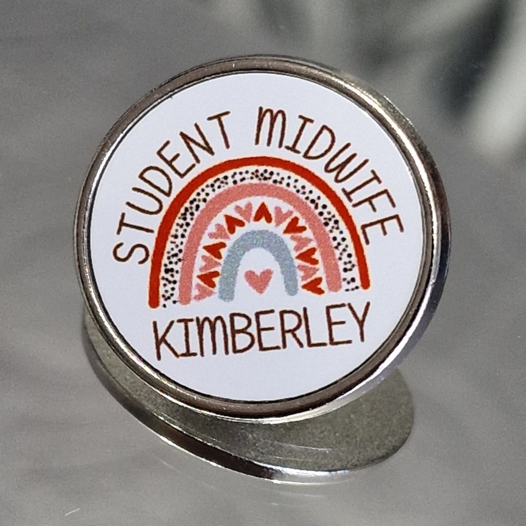 Midwife Gifts, Student Midwife Name Badge, Paramedic Gift, Midwifery ...