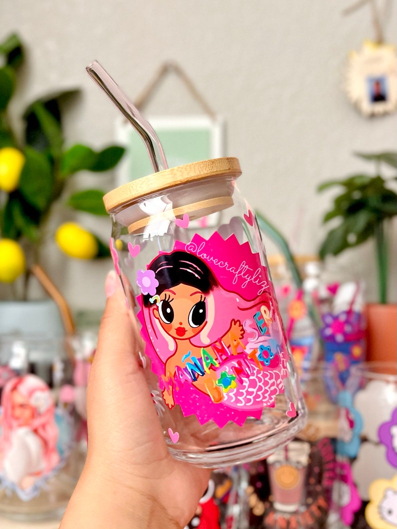 Karol G Mañana Será Bonito 16 Oz Beer Can Glass Bebecita - Etsy