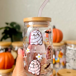 Conchita Ghosties 16 Oz Beer Can Glass | Halloween | Ghosts | Spooky ...