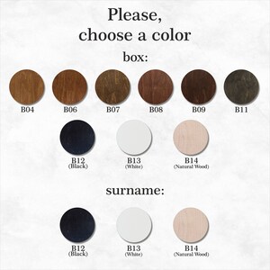 Card Box for Weddings, Personalized Wooden Box for Cards and Gifts With ...