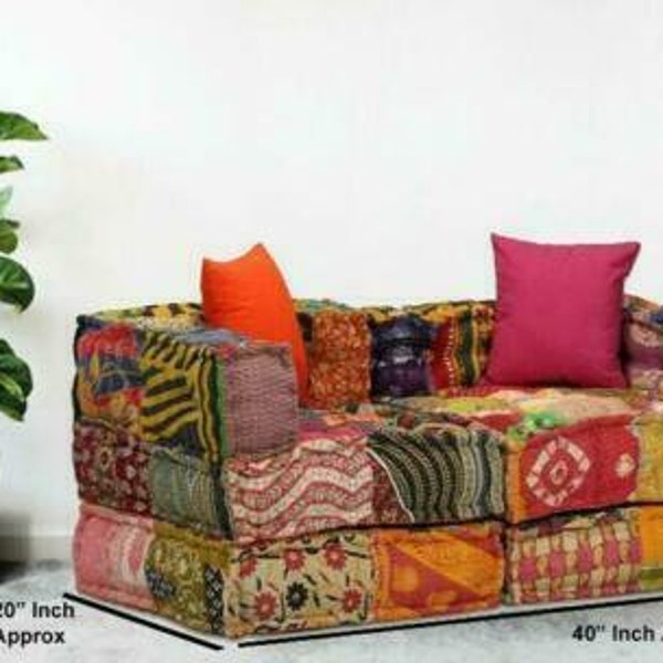 Patchwork Sofa - Etsy