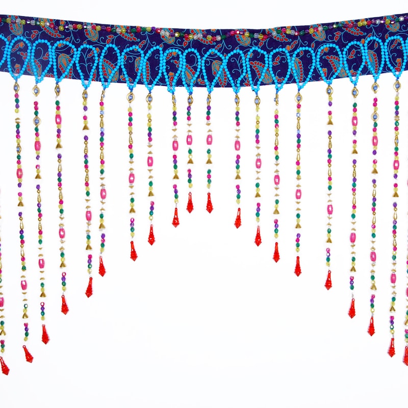 Beaded Valance - Etsy