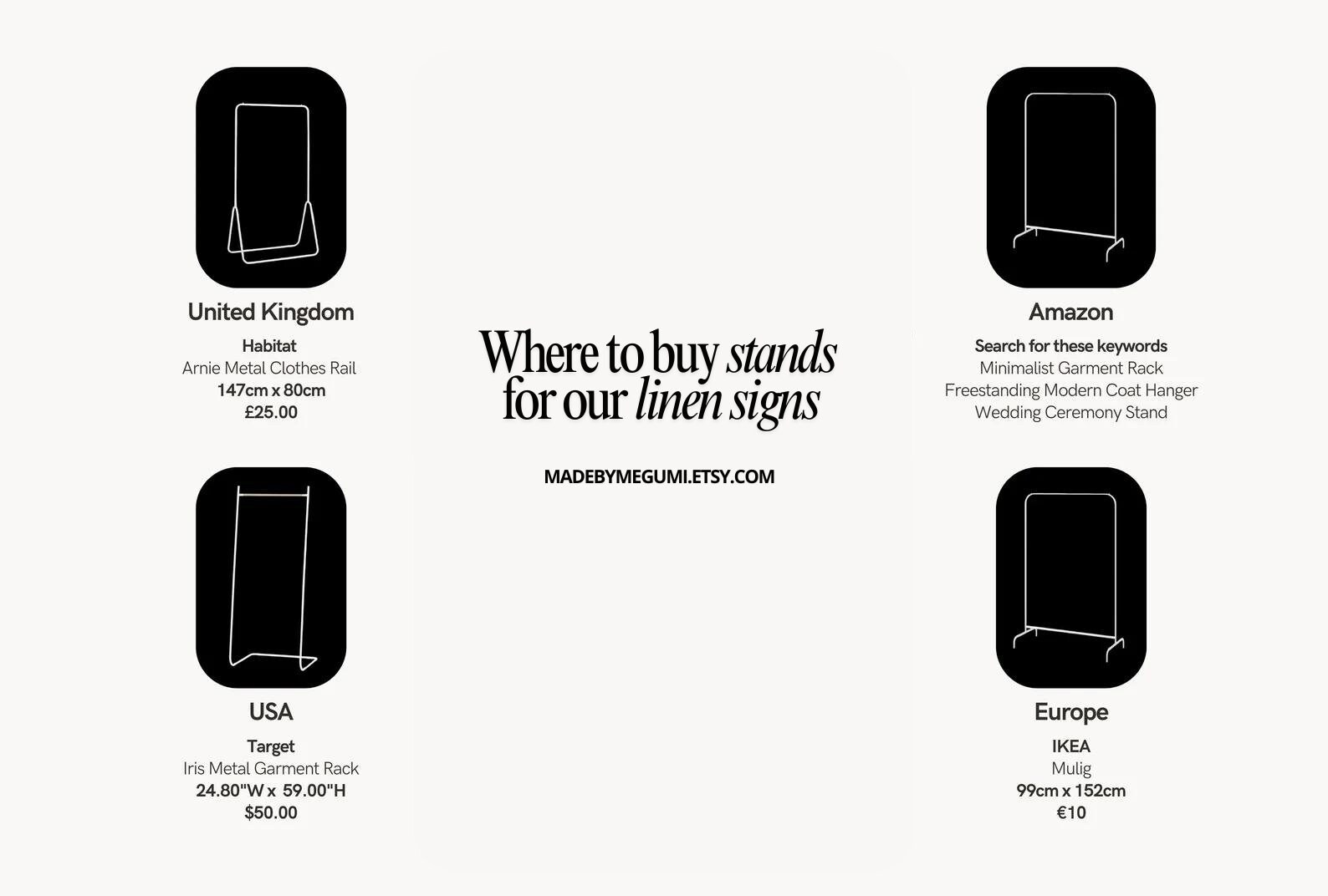 Custom Linen Fabric Wedding Sign | Minimal Wedding Signage | 100% Linen ...