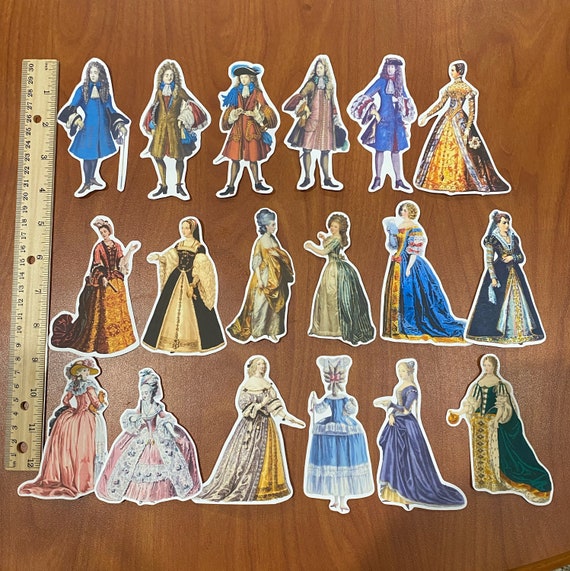 18 Pack of Renaissance Stickers Waterproof for Stationary | Etsy