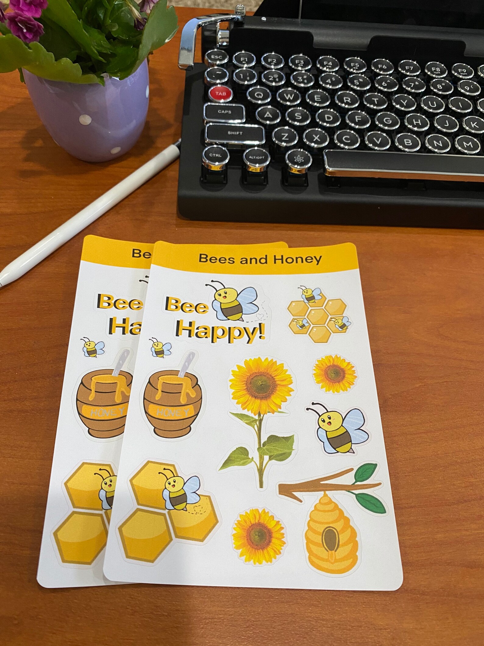 8 stickers sheets for junk journal journaling stationary | Etsy