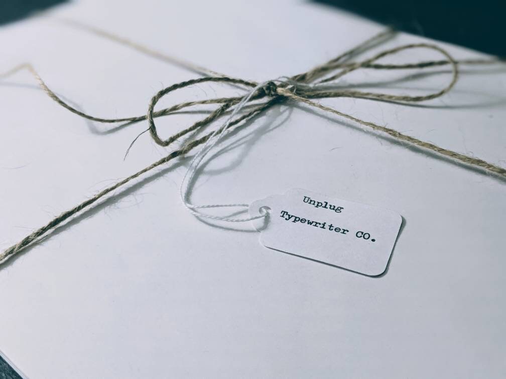 Genuine Typing Typewriter Paper 50 sheets | Etsy