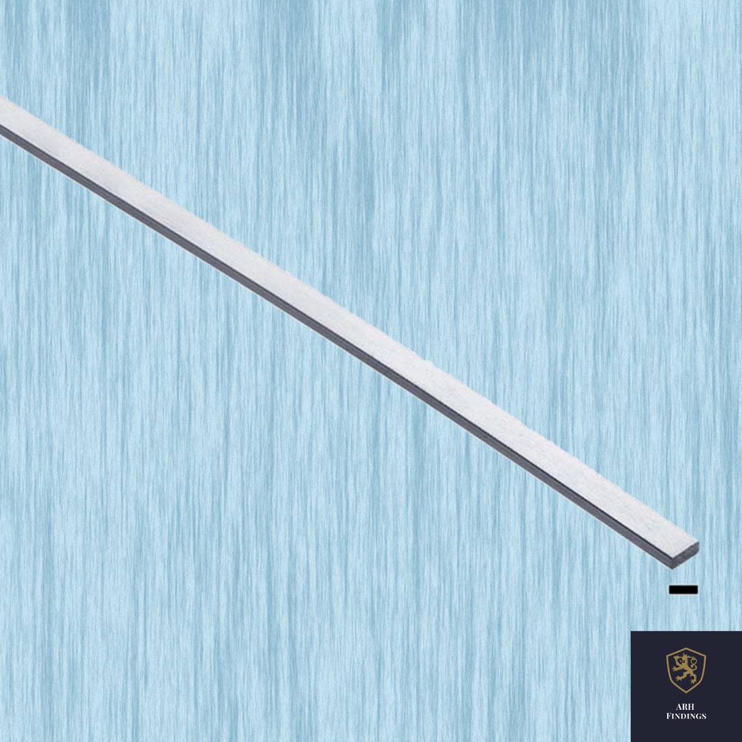 Solid Sterling Silver Flat Rectangular Wire Dead Soft by the Foot for ...