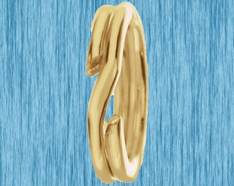 Solid Gold Jump Ring | Etsy