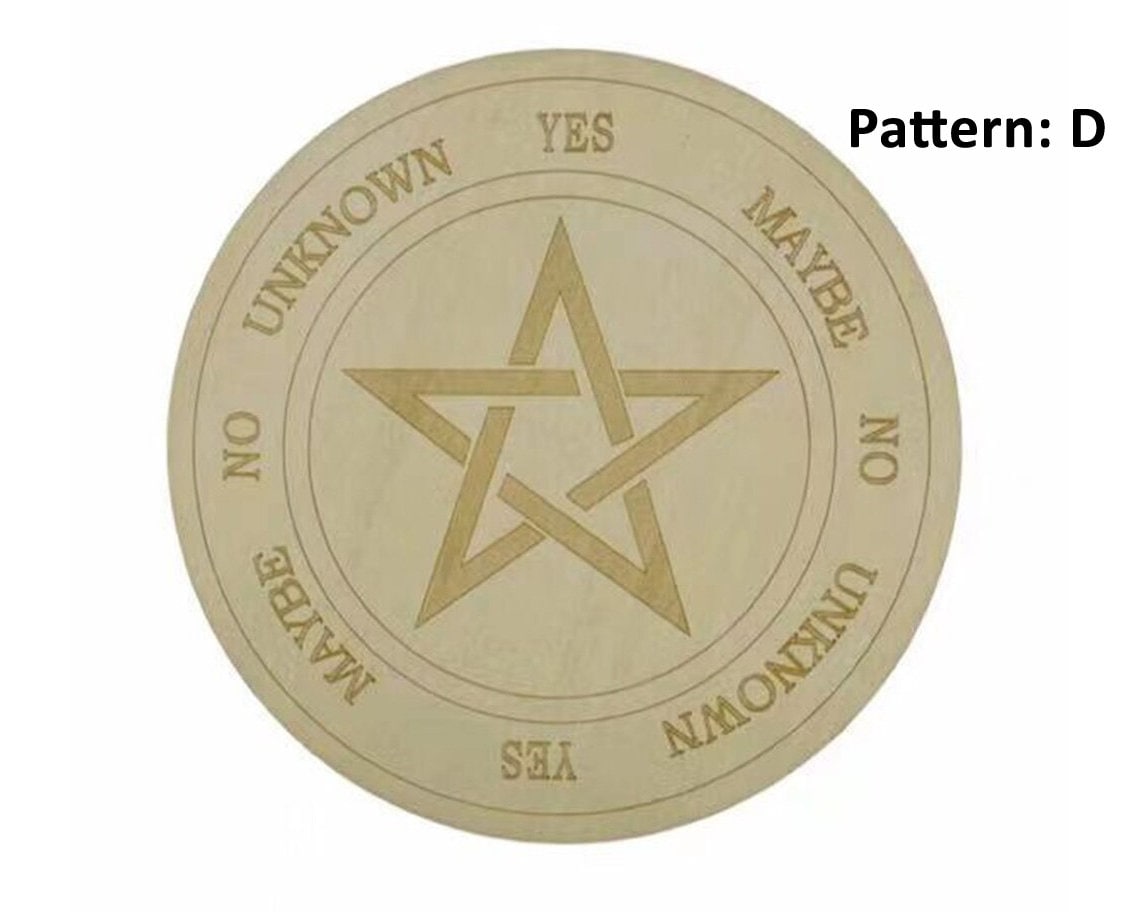 Wooden 9.8 Inches Big Pendulum Board Wooden Carven Board - Etsy