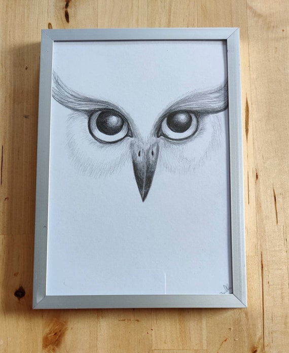 A5 Handmade Pencil Drawing. | Etsy