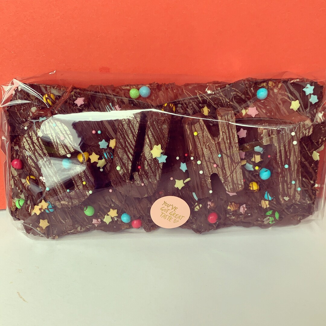 Luxe Handmade Rude Personalized Chocolate Gift - Etsy España